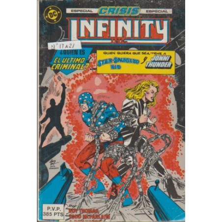 INFINITY INC RETAPADO CON LOS NUMEROS 17 AL 21