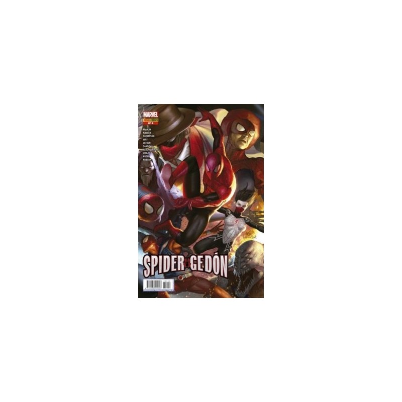 SPIDERGEDON COL.COMPLETA Nº 0 AL 4