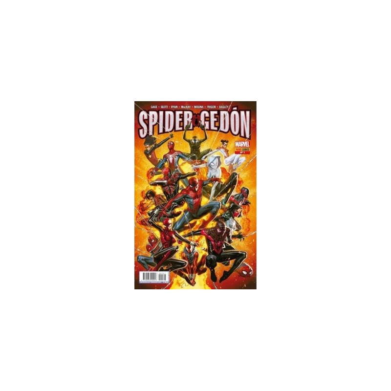 SPIDERGEDON COL.COMPLETA Nº 0 AL 4