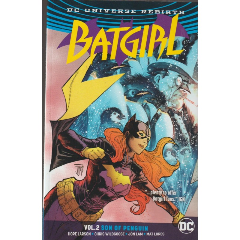 BATGIRL DE HOPE LARSON DC UNIVERSE REBIRTH ( BATGIRL RENACIMIENTO ) VOL ...