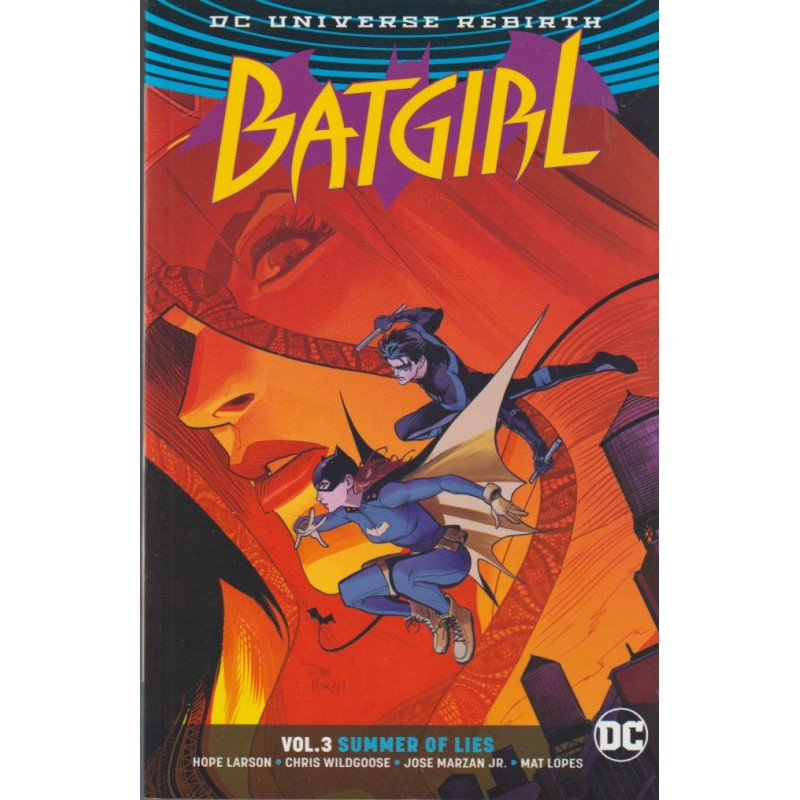 BATGIRL DE HOPE LARSON DC UNIVERSE REBIRTH ( BATGIRL RENACIMIENTO ) VOL ...