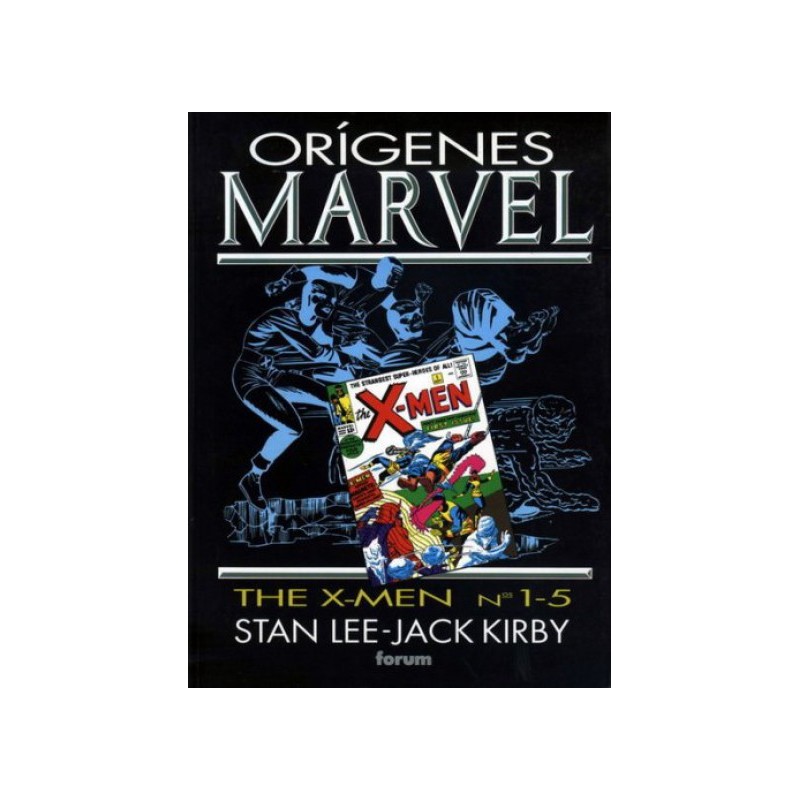 ORIGENES MARVEL Nº 1 A 5 : FANTASTIC FOUR . X-MEN , SPIDERMAN ...