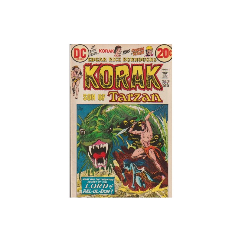 KORAK SON OF TARZAN DC COMICS DESDE EL 1º NUMERO AL 14 POR LEN WEIN ...