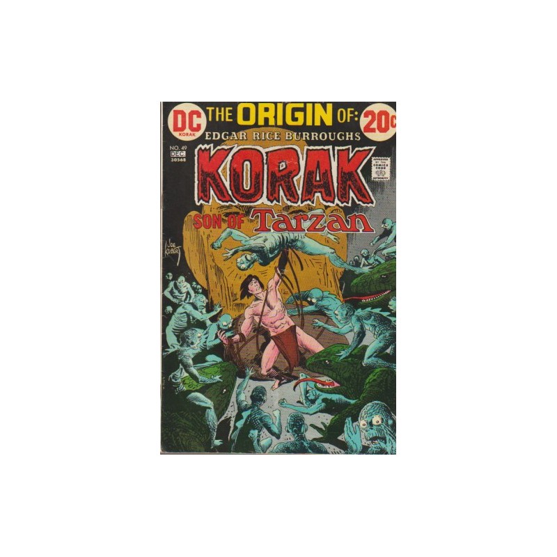 KORAK SON OF TARZAN DC COMICS DESDE EL 1º NUMERO AL 14 POR LEN WEIN ...