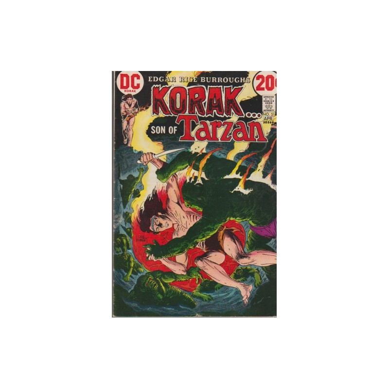 KORAK SON OF TARZAN DC COMICS DESDE EL 1º NUMERO AL 14 POR LEN WEIN ...