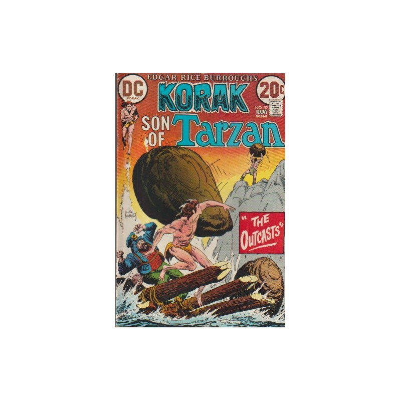 KORAK SON OF TARZAN DC COMICS DESDE EL 1º NUMERO AL 14 POR LEN WEIN ...
