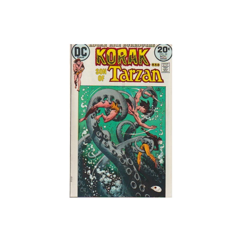 KORAK SON OF TARZAN DC COMICS DESDE EL 1º NUMERO AL 14 POR LEN WEIN ...