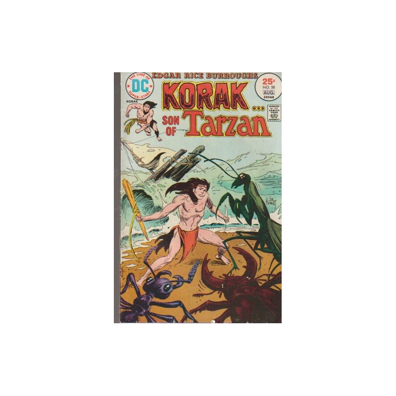 KORAK SON OF TARZAN DC COMICS DESDE EL 1º NUMERO AL 14 POR LEN WEIN ...
