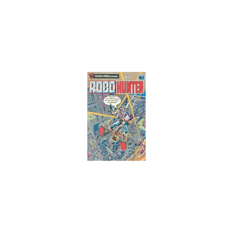 ROBO HUNTER ED.ZINCO Nº 1 AL 5,COL.COMPLETA
