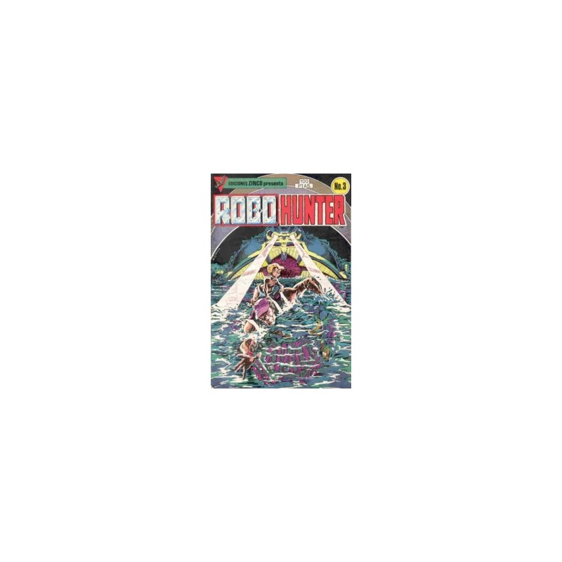 ROBO HUNTER ED.ZINCO Nº 1 AL 5,COL.COMPLETA