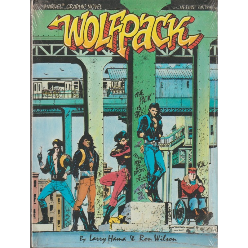 WOLFPACK COLECCION COMPLETA 12 COMIC-BOOKS EN INGLES MAS MARVEL GRAPHIC ...