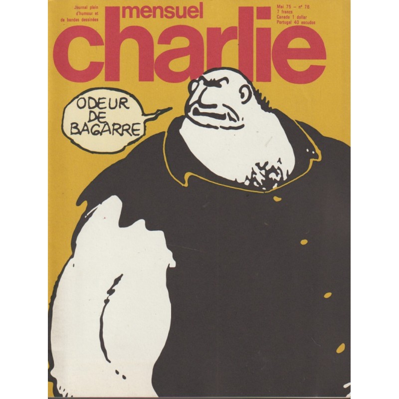 CHARLIE MENSUEL LOTE DE 21 REVISTAS DE COMICS , FRANCES , AÑOS 1972 A 1977