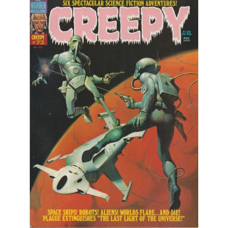CREEPY WARREN MAGAZINE , USA , INGLES , ED.ORIGINAL LOTE DE MAGAZINES ...