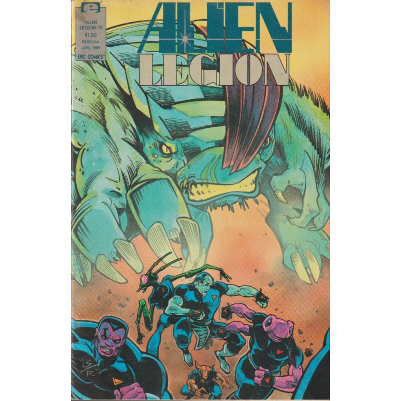 ALIEN LEGION EPIC COMICS Nº 1,3 A 5 ,7,9 A 13 Y DEL 15 AL 18 ( ULTIMO ...