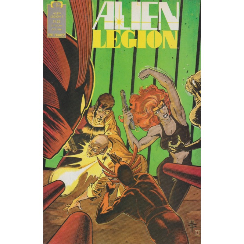 ALIEN LEGION EPIC COMICS Nº 1,3 A 5 ,7,9 A 13 Y DEL 15 AL 18 ( ULTIMO ...