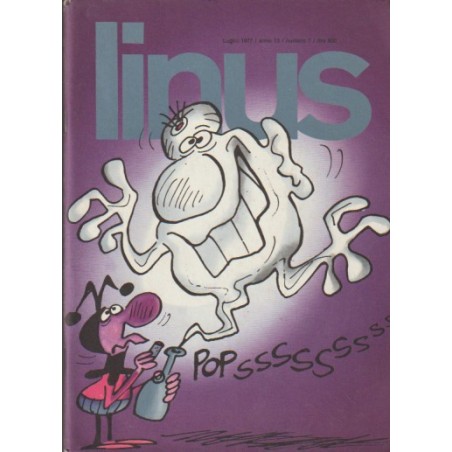 LINUS AÑO 13 ( 1977 ) LOTE DE 9 REVISTAS DE COMICS CON LOS NUMEROS 1,3 ...