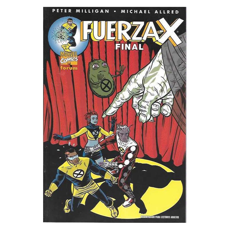 FUERZA-X COL.COMPLETA 3 TOMOS POR PETER MILLIGAN Y MIKE ALLRED