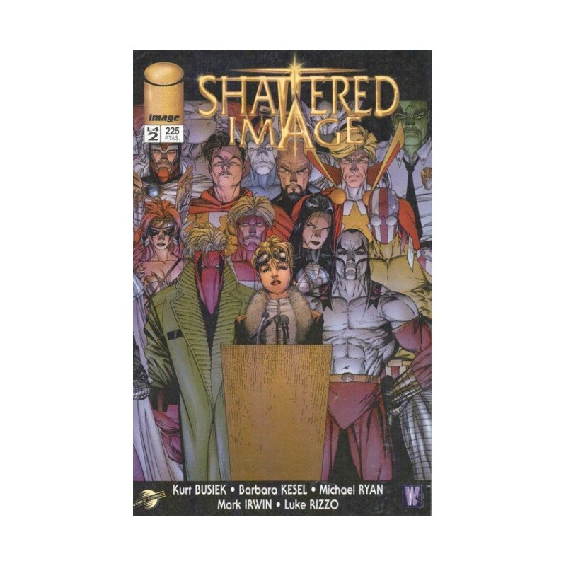 SHATTERED IMAGE COLECCION COMPLETA 4 EJEMPLARES , CROSSOVERS IMAGE