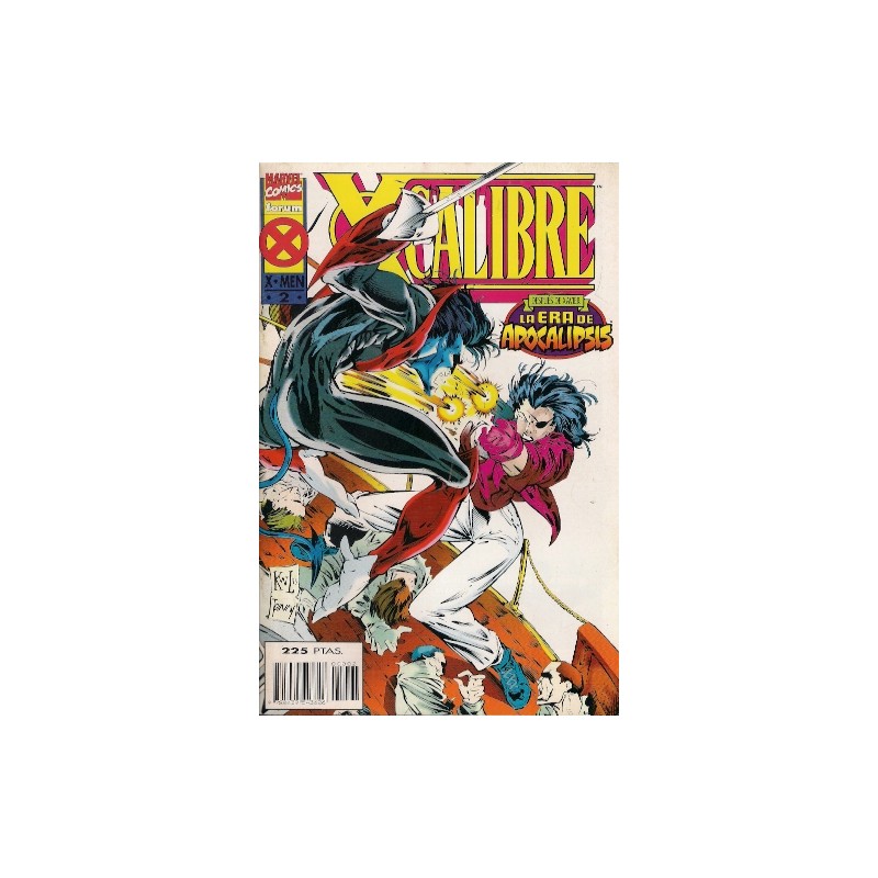 LA ERA DE APOCALIPSIS X-CALIBRE COL.COMPLETA 4 COMIC-BOOKS