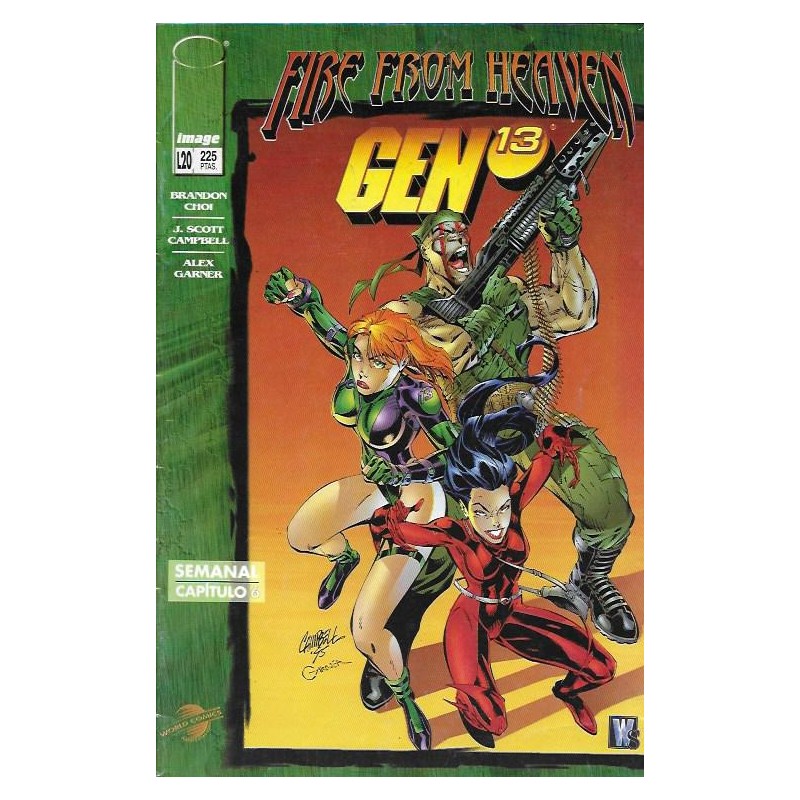 EL GRAN CROSSOVER DE WILDSTORM-IMAGE - FIRE FROM HEAVEN NUMEROS SUELTOS ...