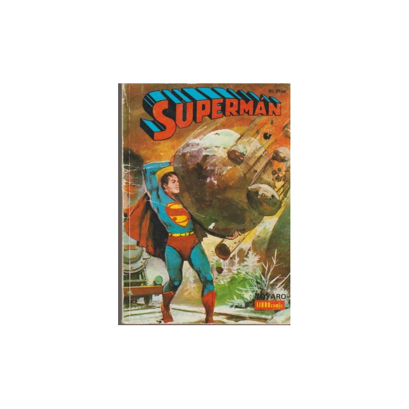 SUPERMAN LIBRO COMIC ED.NOVARO NUMEROS DISPONIBLES