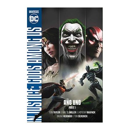 UNIVERSOS DC VOLUMENES 47 Y 48 INJUSTICE GOODS AMONG US AÑO UNO COMPLETA